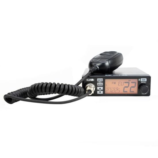 Cb Radio Uk CRT S Mini Dual Voltage 12/24V 4W CB Radio Station With ASQ ...