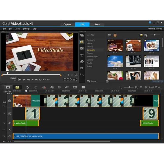 Corel VideoStudio X9 Pro Education Edition, Education (EDU), Electronic ...