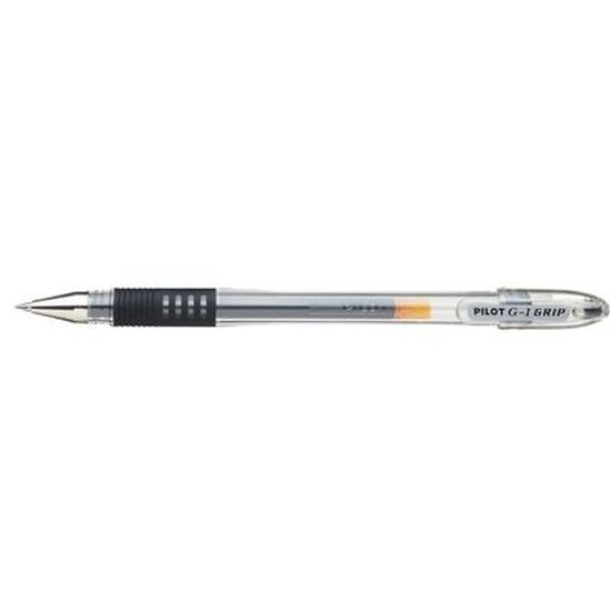 Stylo bille - PILOT - G1 GRIP - pointe fine - encre gel noire ...
