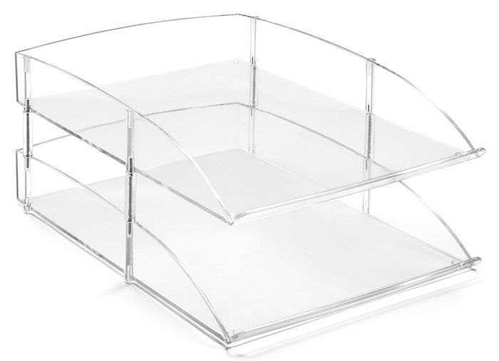 Porte courrier - bac interieur - porte-feuille Osco - 3038 - Clear ...