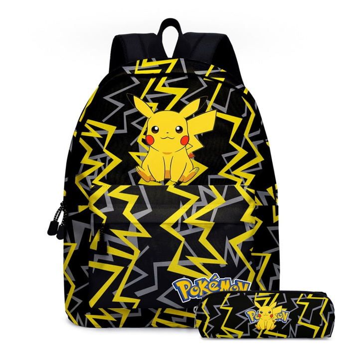 Pokémon Pikachu 15,7 pouces Sac à dos Filles Garçons Sac de voyage ...