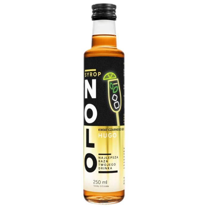 Sirop sans alcool - NOLO - Hugo Fleur de Sureau 250 ml - Cocktails ...
