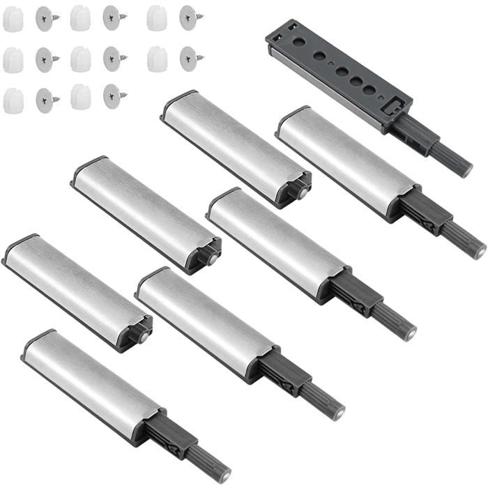Push to Open Aimant Porte Placard Amortisseur pour Porte Loquet 8 ...