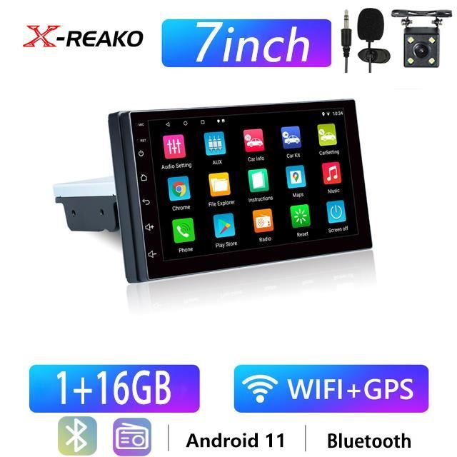 MICRO 1-16G 4LED - Autoradio android 11, 7 "HD, Wifi, USB, FM ...
