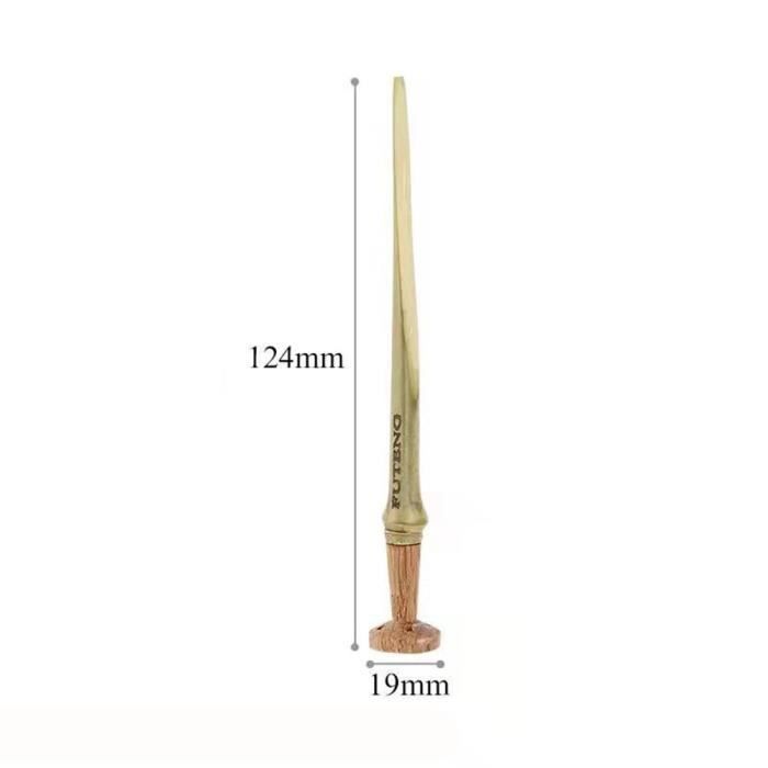 Base de bois - Bâton de pression pour pipe à fumer en bambou avec base ...