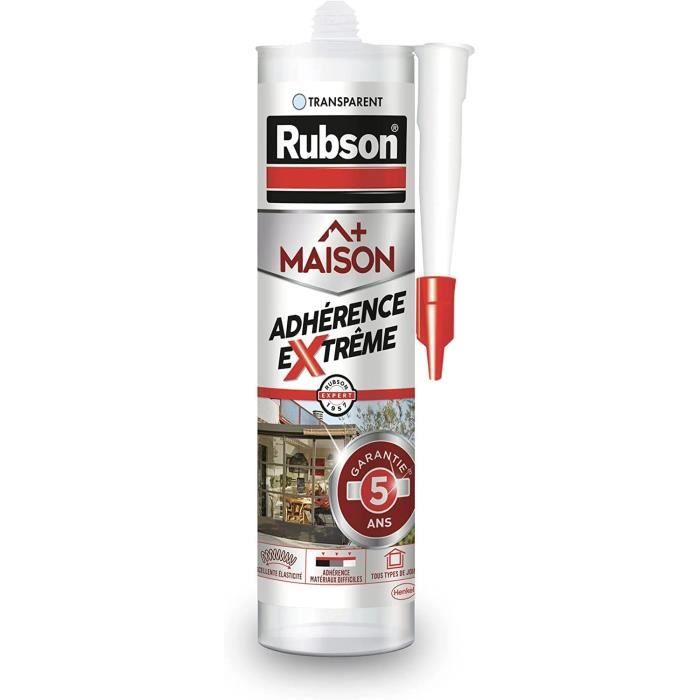 | Mastic Maison Adhérence Extrême Transparent (cartouche de 280 ml ...