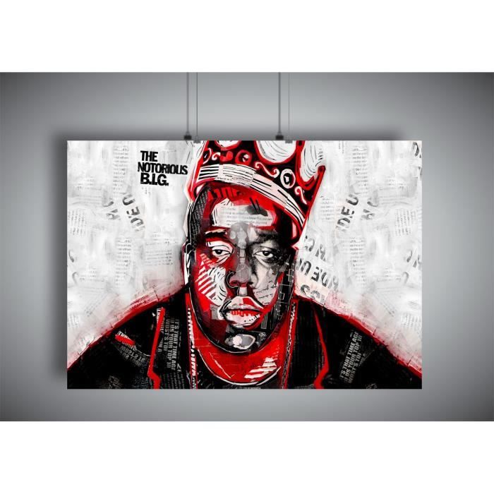 Poster NOTORIOUS BIG RAPPER HIP HOP Wall - A4 (21x29,7cm) - Cdiscount ...