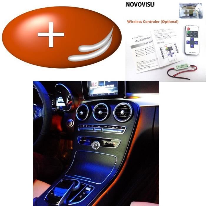 Couleur Orange sans fil Novvisu pour Mercedes Benz C MB W205 ou GLC ...