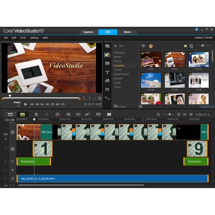 Corel VideoStudio X9 Pro Education Edition, Education (EDU), Electronic ...
