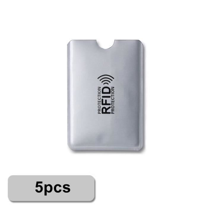 Porte-Cartes PV5LC Anti Rfid Card Holder NFC Blocking Reader Lock Id ...