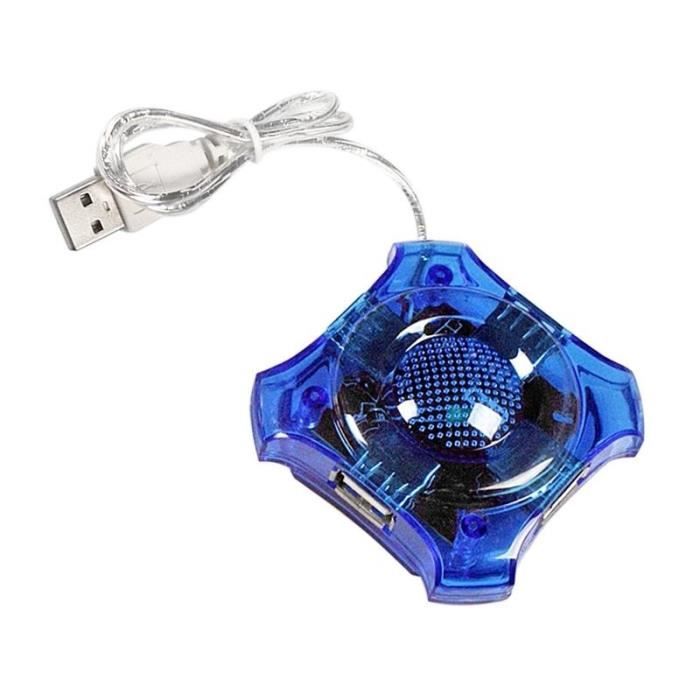 HUB USB - ESPERANZA - EA150B - 4 Ports - Couleur Bleu - Interfaces USB ...