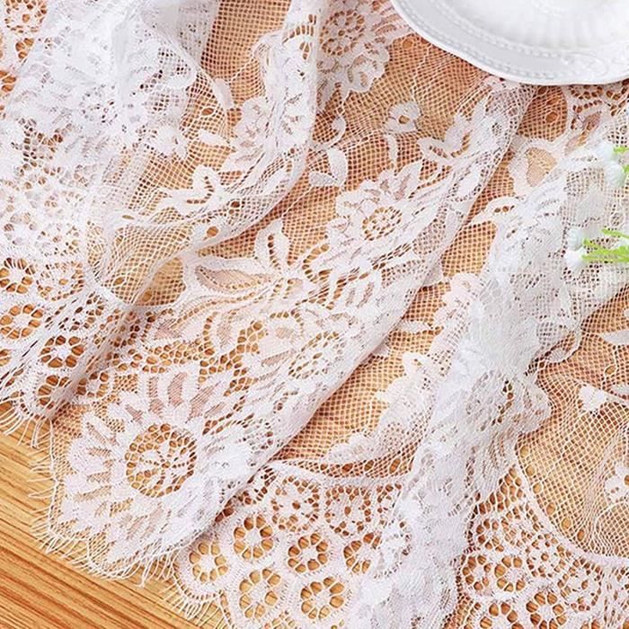 Chemin de table - FDIT - Vintage - Dentelle blanche - 36x300 cm ...
