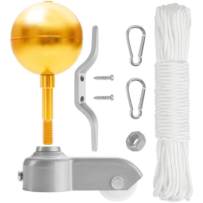 BRUBAKER Kit de Réparation de Mât de Drapeau - Accessoires y Compris ...