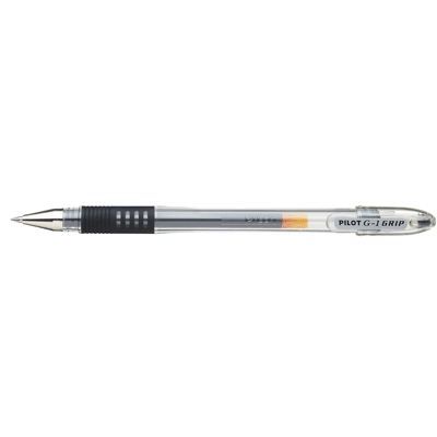 Stylo bille - PILOT - G1 GRIP - pointe fine - encre gel noire ...