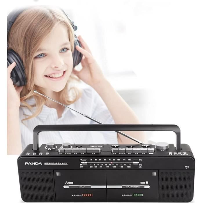 Luernas Cassette Boombox, Lecteur De Cassettes Radio, Radio Am-Fm ...