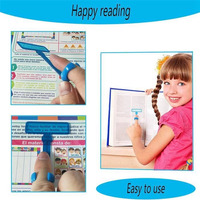 30 Pièces Bandes de Lecture Guidées Surligneur de Mise Au Point Des ...