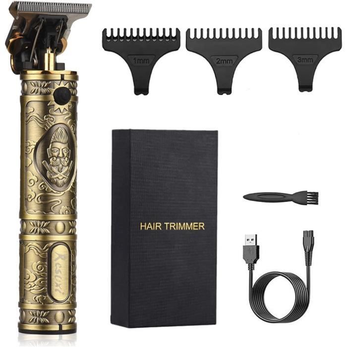 Tondeuse Cheveux Hommes, Bestauty Tondeuse Barbe Homme, Tondeuse Finition Professionnel Sans Fil ...
