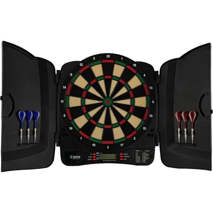 KOTO Classic Electronic Dartboard, Jeu de fléchette électronique, Jeux ...