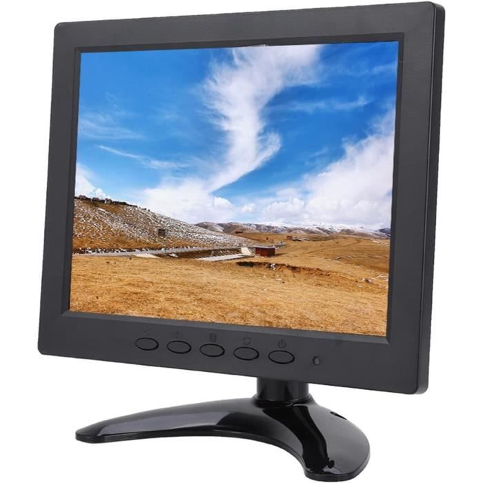 8 Pouces Moniteur Ips Lcd Hd, Mini Ecran 1024X 768 Haut-Parleurs ...