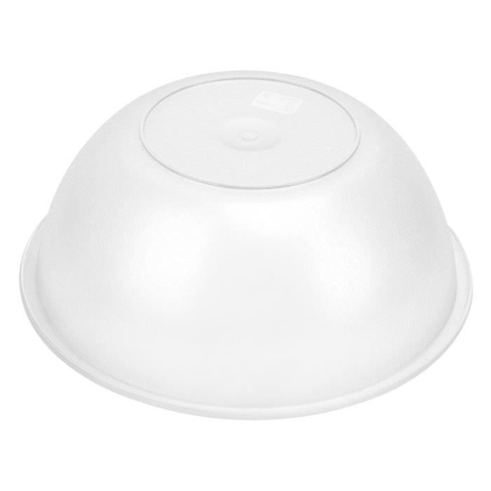 Grands bols de service ronds en acrylique transparent pour salades et ...