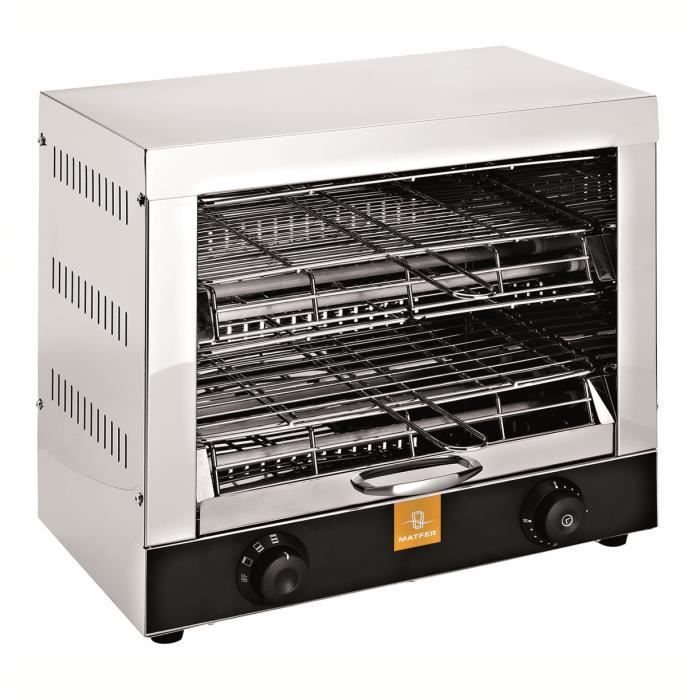 Toaster professionnel 2 étages 3000W - Cdiscount Electroménager