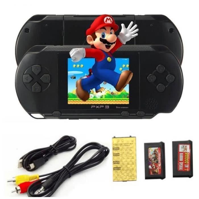 Console PXP3 - IV17241 - Noir - Écran 3 pouces - 200 jeux intégrés ...