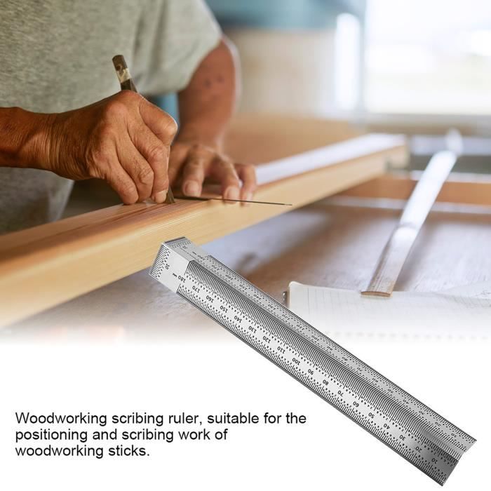 Règle de traage en acier allié pour travaux de menuiserie - ZJCHAO ...