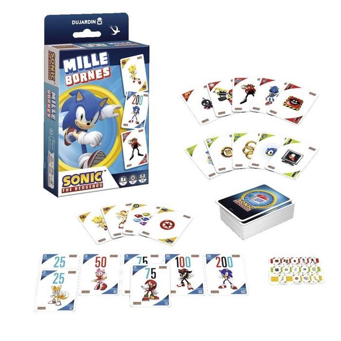 Jeu de carte - DUJARDIN - Miles Bornes Pocket Sonic - Edition limitée ...