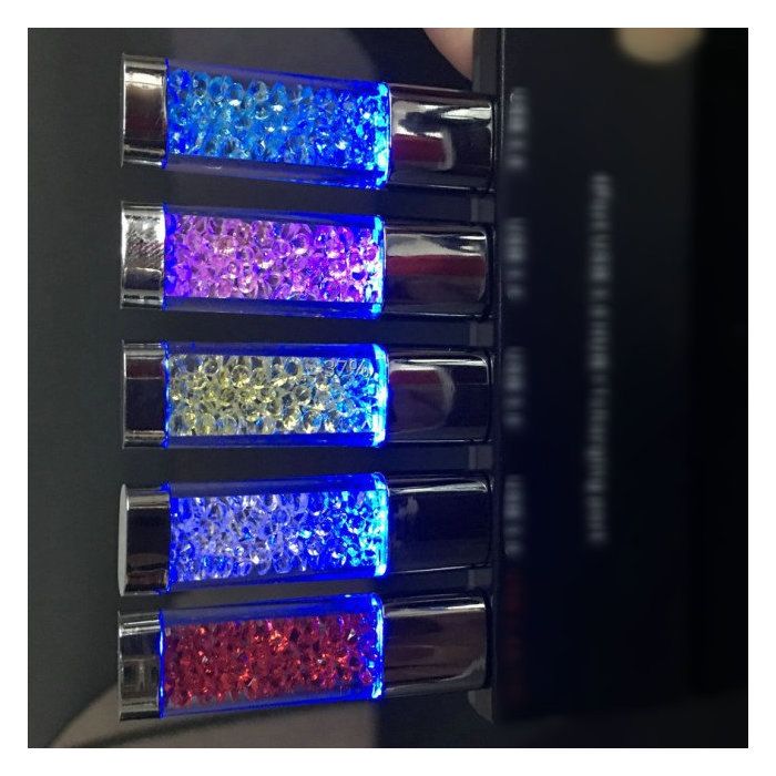 Creative Crystal et LED Light Pendrive 2.0 USB Flash Pen Drive, Memory ...