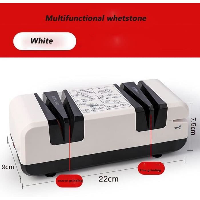 Aiguiseur Electrique, Revêtement De Diamant, Moteur Puissant De 60W, Taille-Couteau ...