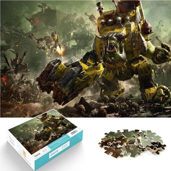 Puzzle 1000 Pièces Warhammer 40K Puzzles Adultes Et Enfants Difficulté ...