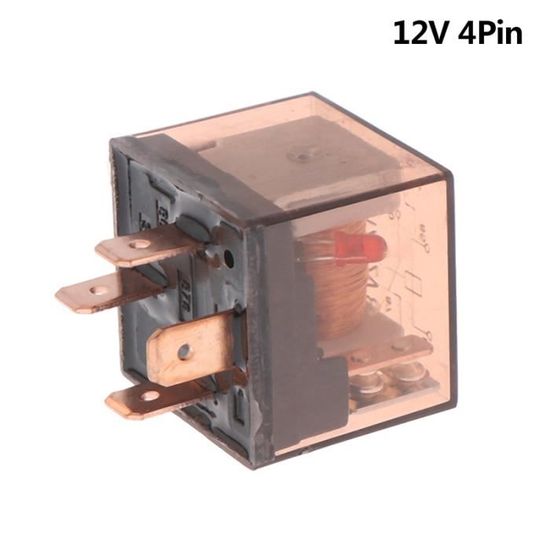 12V 4pin 80a - Relais Clignotant Led Cf14 12v, Fréquence Réglable, 3 ...