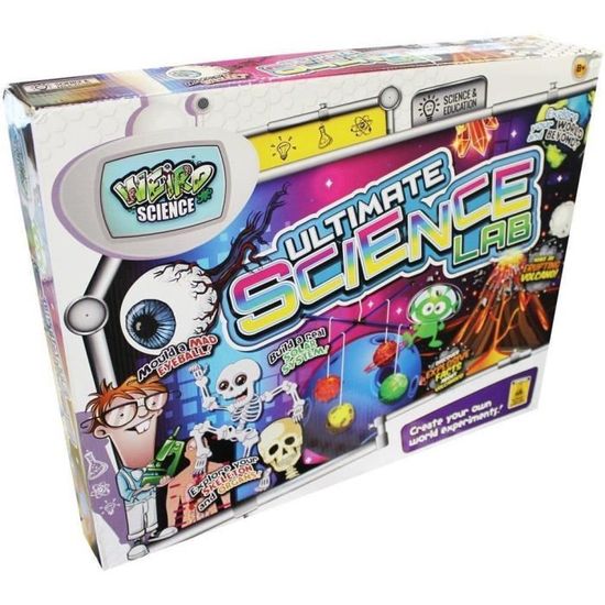 ULTIMATE SCIENCE LAB jeu éducatif expérience de laboratoire chimie ...