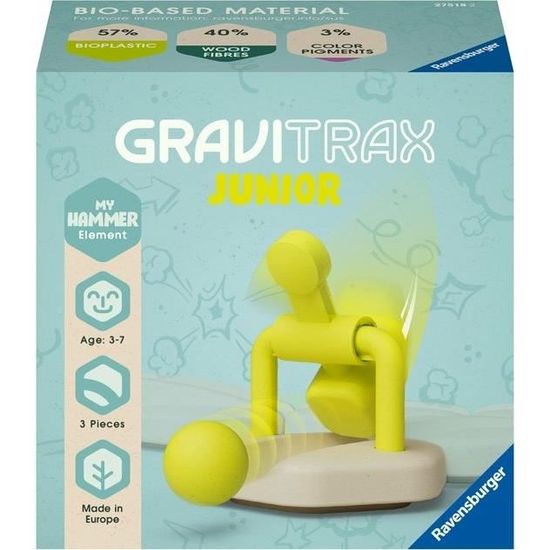 Ensemble d'expansion - Ravensburger - Gravitrax Junior Element Hammer ...