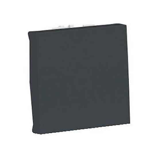 Unica - va-et-vient - 16A - bornier à vis - 2 mod - Anthracite - méca ...