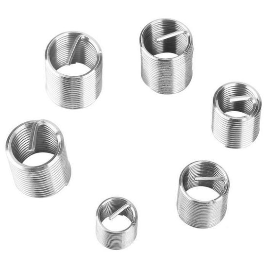 AZ05022-Insert de réparation de filetage 50 pièces M8-M12 filetage fin ...