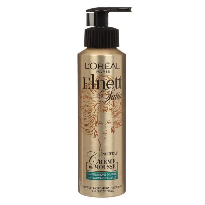 L'OREAL PARIS Elnett Classique Crème en Mousse Coiffante - Définition ...