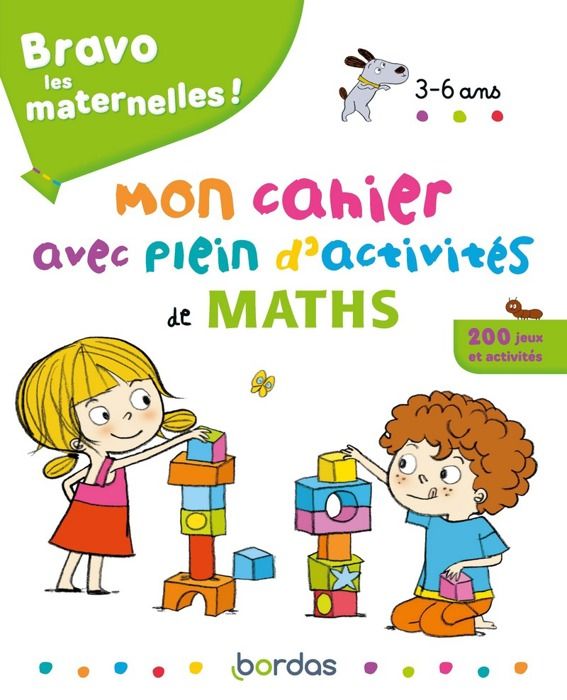 Cahier d'activités de maths - Bravo les maternelles - Mon cahier avec ...