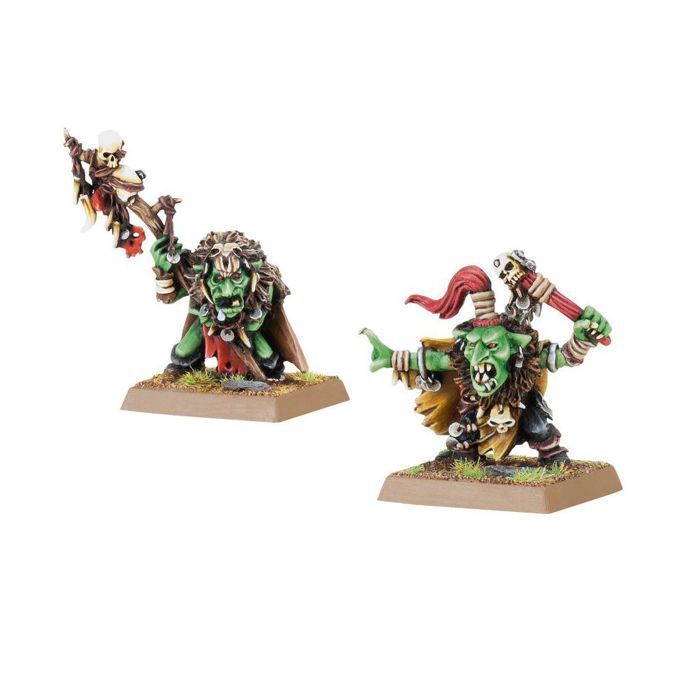 Figurine Games Workshop Warhammer ToW - Orc & Gobelin : Chamanes ...
