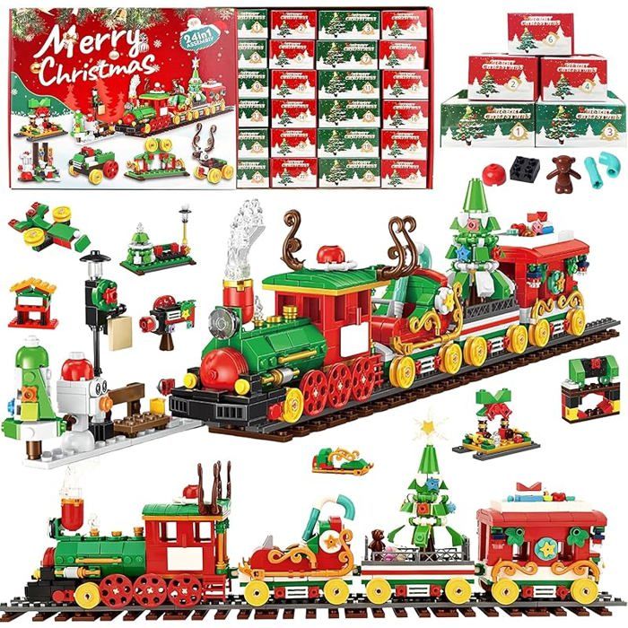 Advent Calendar, Children's Toy Advent Calendar, Christmas Calendar ...