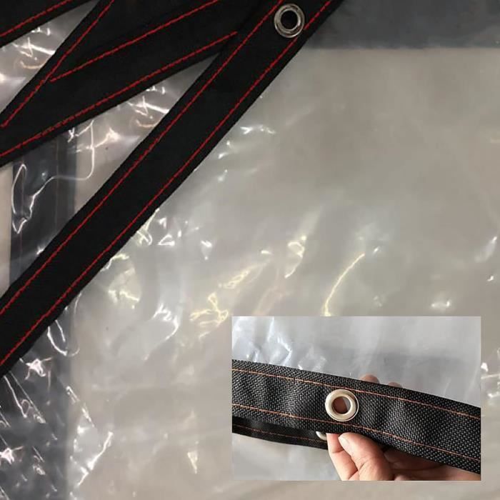 Bache Transparente, 0.12Mm La Bâche Imperméable En Plastique ...