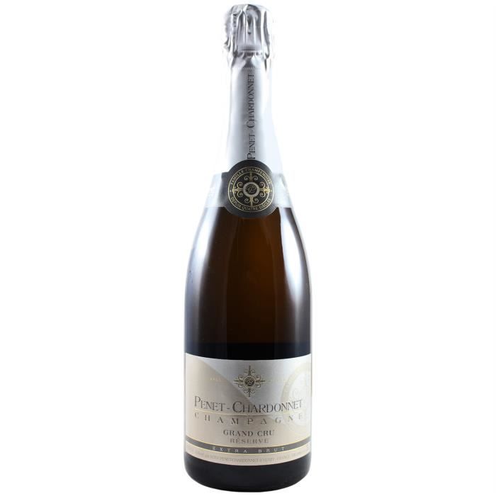 Champagne Grand Cru Reserve Extra Brut Blanc - 75cl - Penet-Chardonnet ...