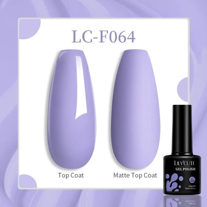 (LC-F064)– vernis à ongles en forme de coquille de perle aurore, manucure semi-permanente ...