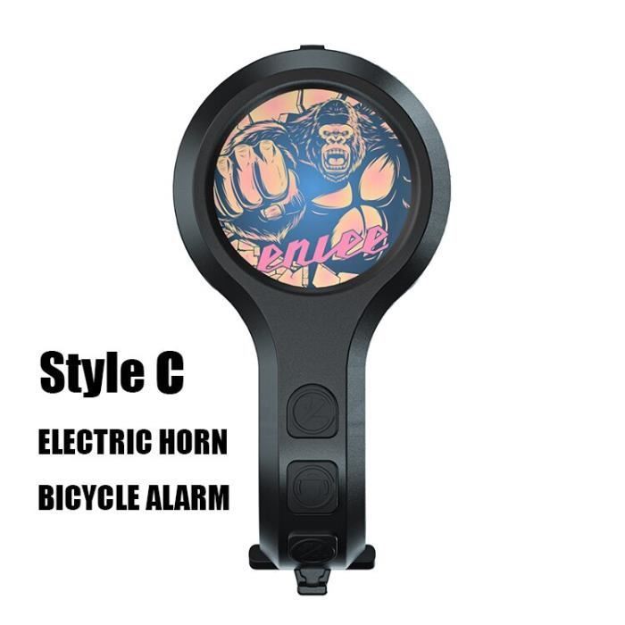 Sonnette - klaxon vélo,sonnette électrique Super forte pour vélo tout ...