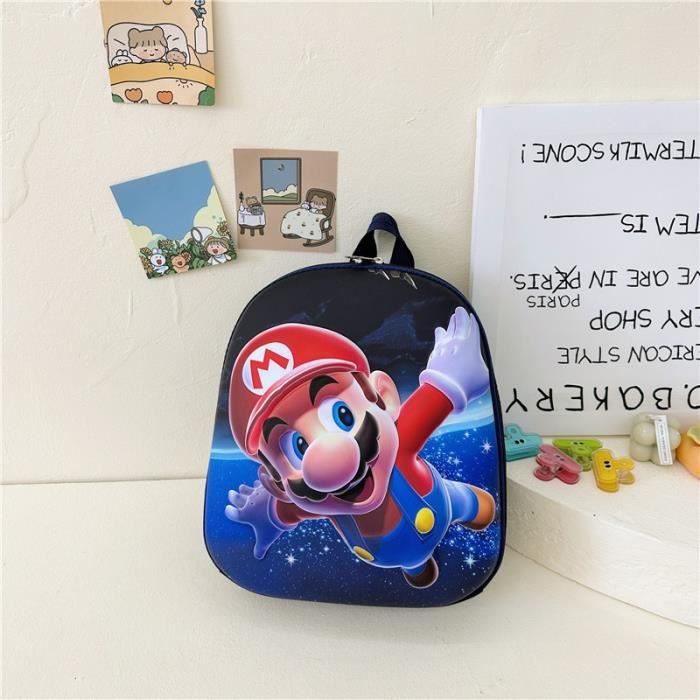 Sac à dos - Mario- Violet- Enfant - Ecole - Maternelle – Crèche ...