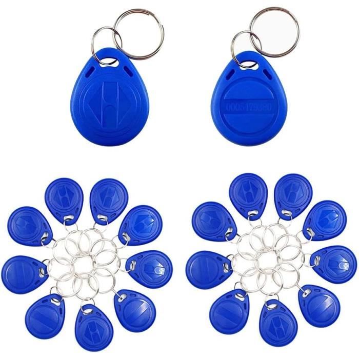 Rfid Chips 50 Pièces Badges Rfid Em4100 Rfid 125Khz Porte Clés Rfid ...