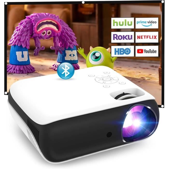 Hopvison Vidéoprojecteur 4K Supporté, Projecteur Home Cinéma 9500 ...