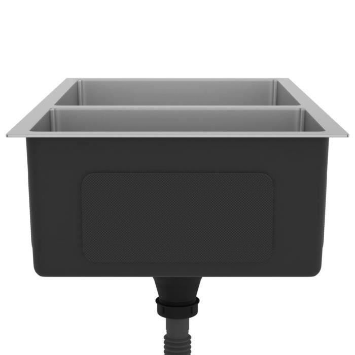 YIN(51561)Évier de cuisine Acier inoxydable - Cdiscount Bricolage