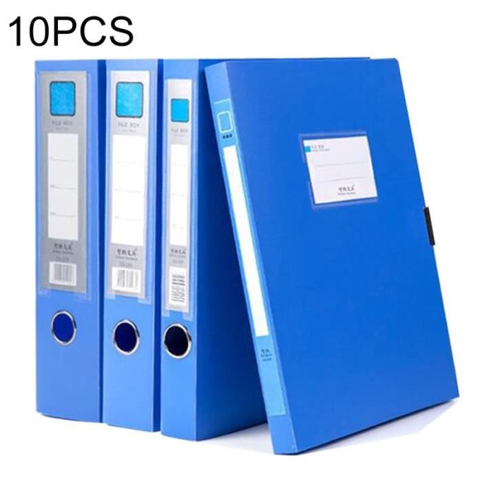 10 PCS Office Supplies 2cm A4 Classeur De Documents En Plastique Autre 