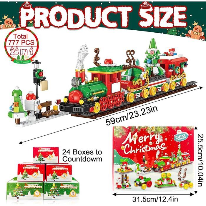 Advent Calendar, Children's Toy Advent Calendar, Christmas Calendar ...